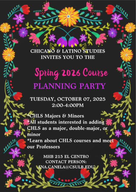 Spring 2026 Course Planning Party | California State University Long Beach